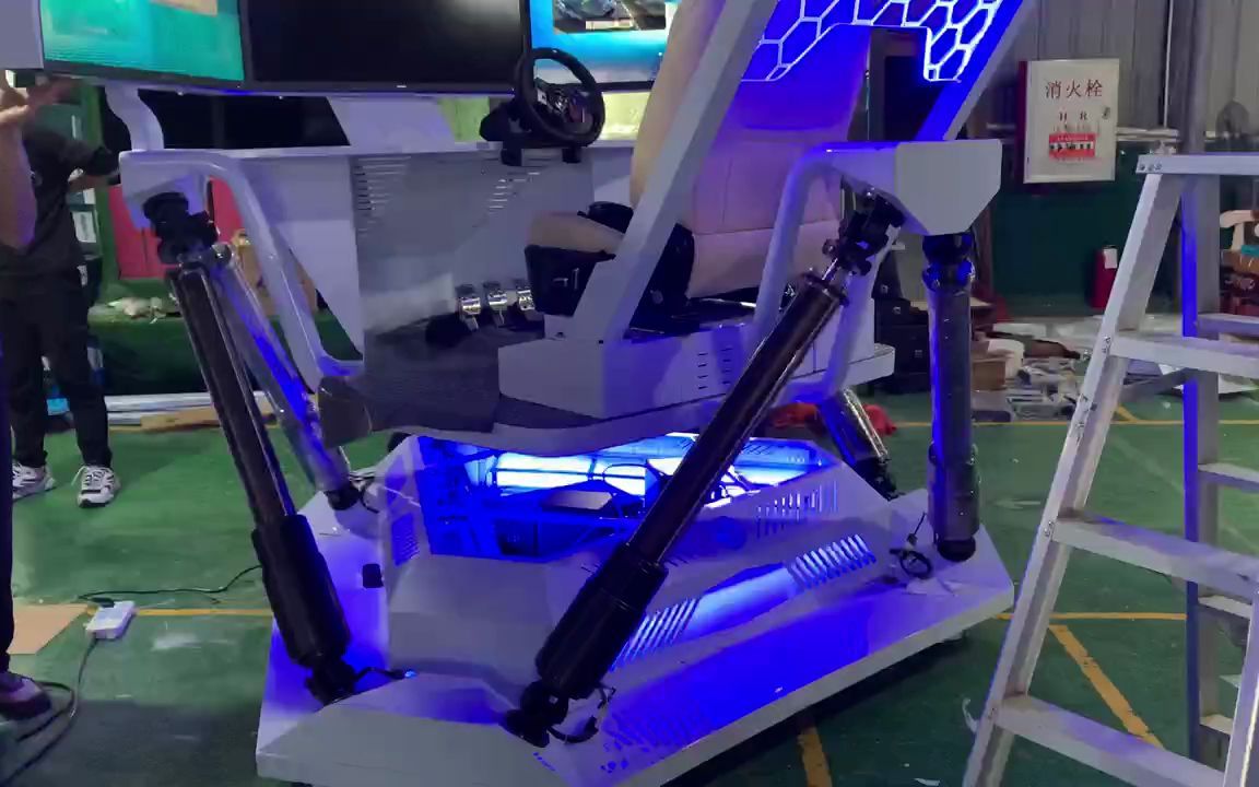 ...AR公司东莞MR科研基地深圳XR体验馆珠海科普三屏六轴驾驶模拟器...