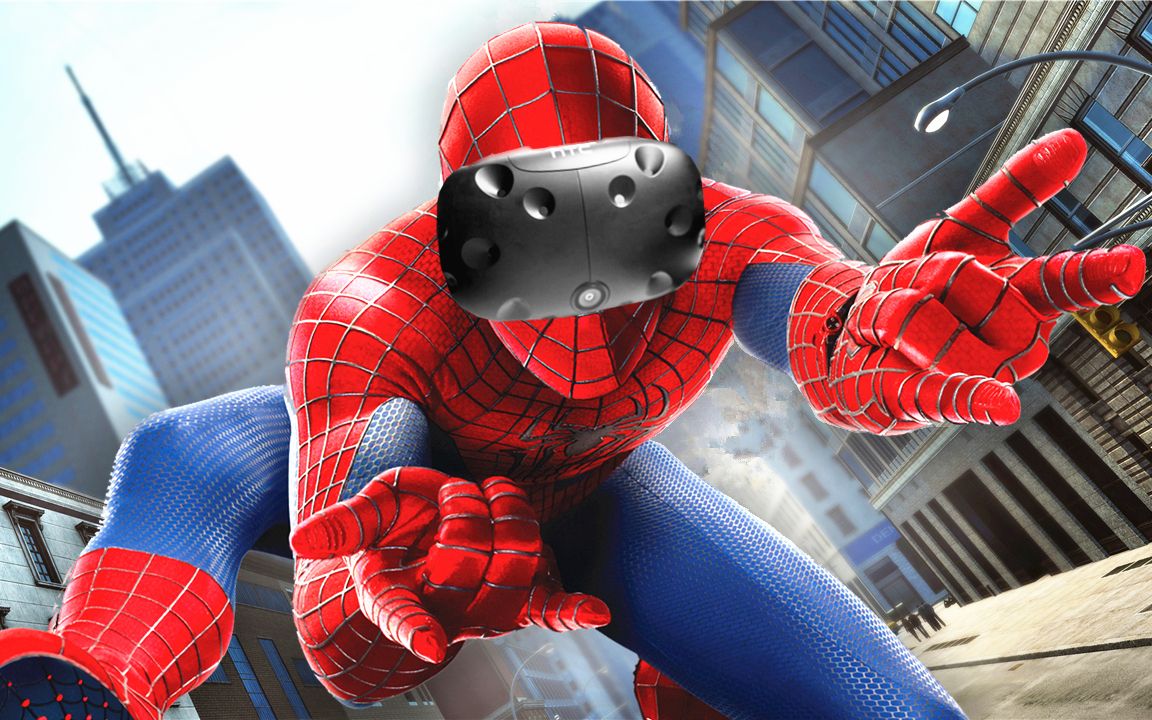 VR蜘蛛侠模拟器,我撑起了折断的高塔!