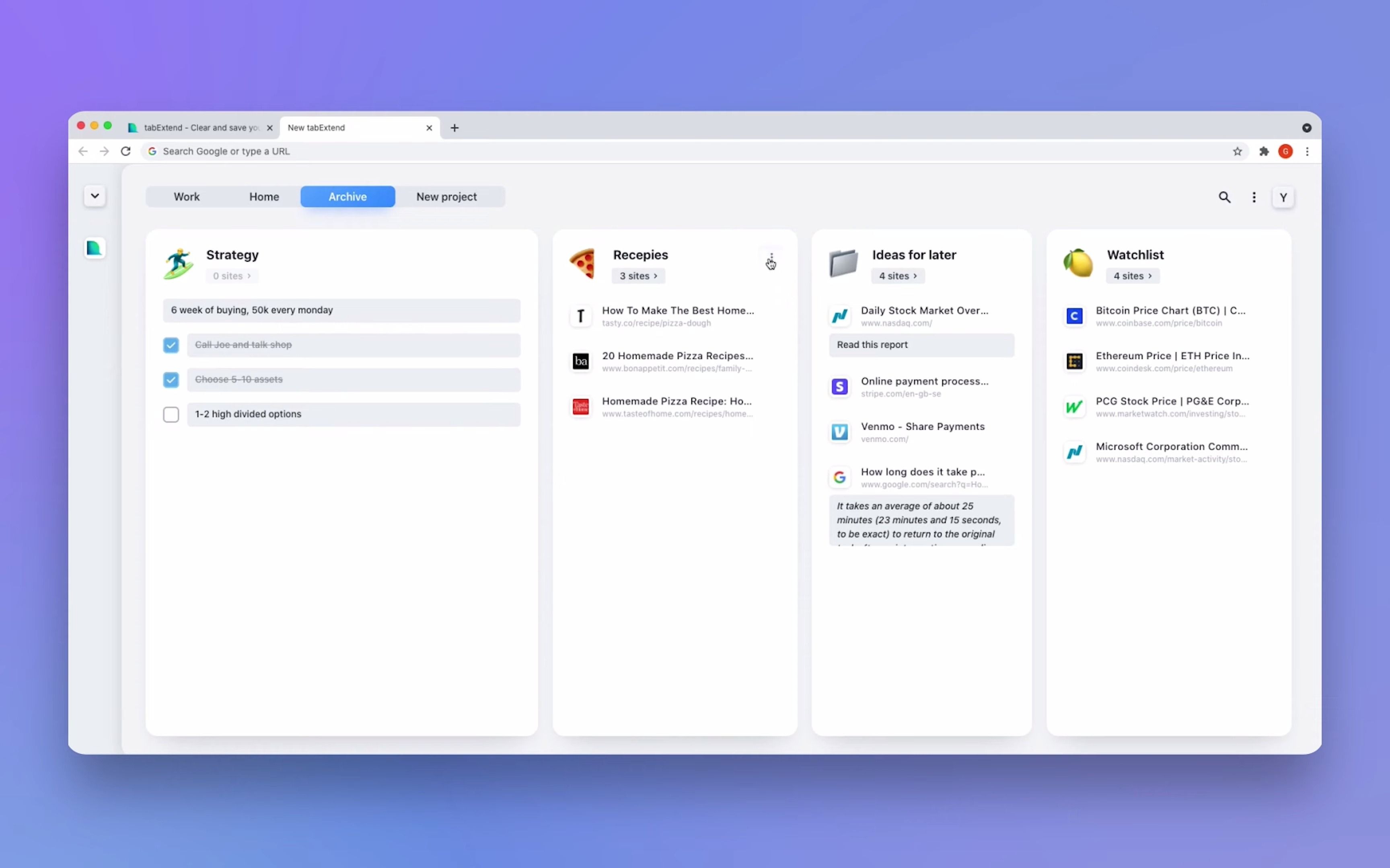 tabExtend 标签页管理器