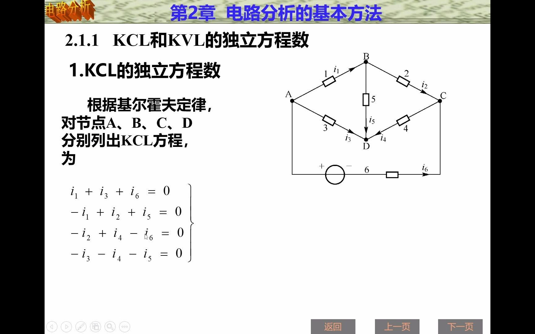 3.6电路的基本分析方法1