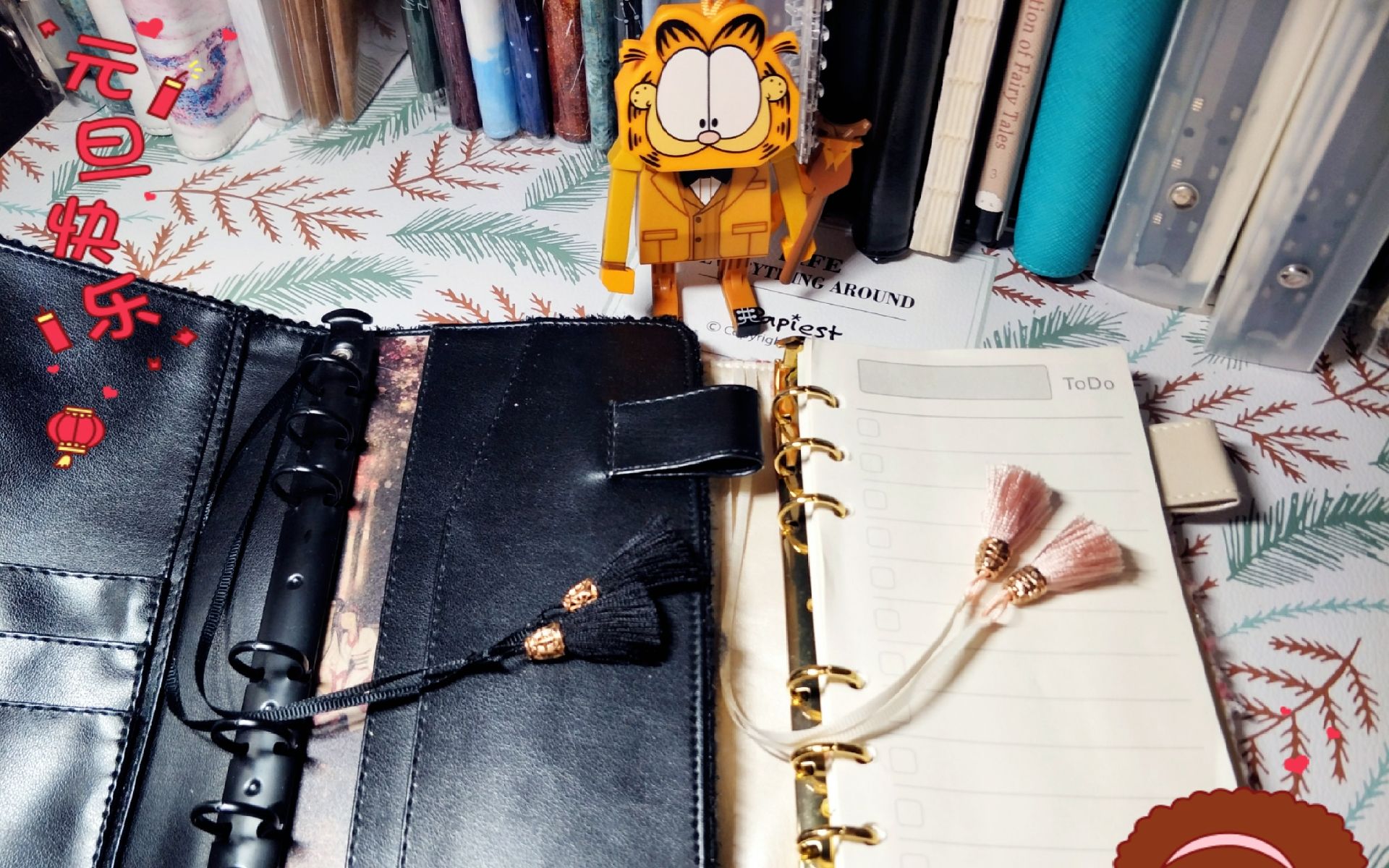 【Cissa夹心】如何制作一个活页夹,超简单,让你的漂亮书衣和笔袋随时...