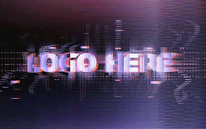 ...店铺标志动态LOGO片头模板logo设计动态徽标视频动态标识视频模板