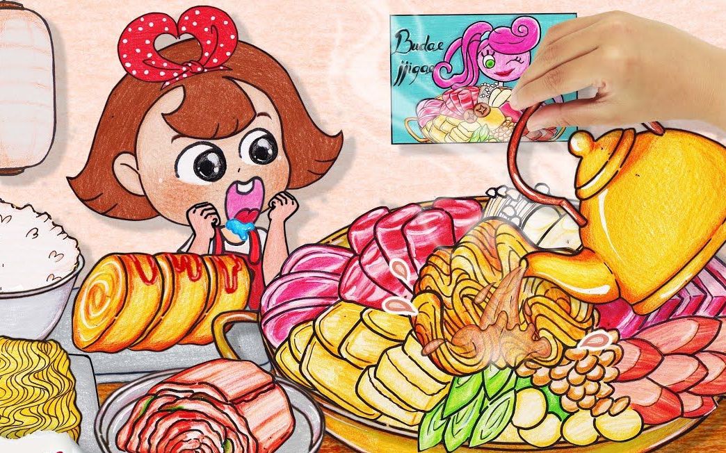 定格动画:长腿妈妈餐馆的美食