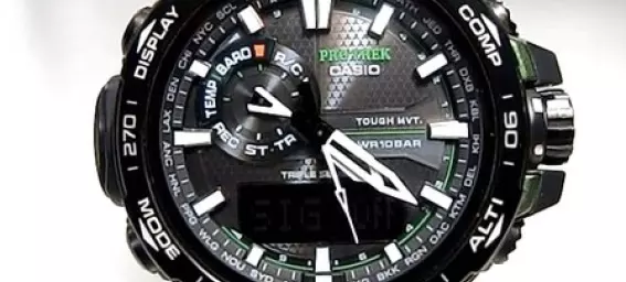 CASIO手表PRW-6000(5365)设置整点报时