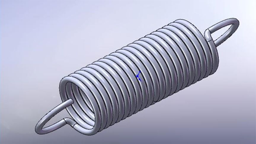 SolidWorks软件使用技巧—弹簧的画法