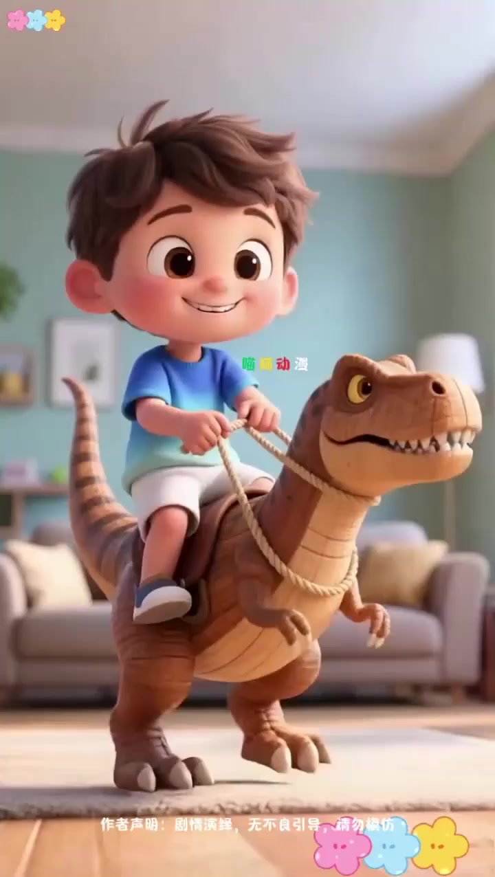 爸爸给孩子们做的 哪吒动画片儿童视频益智启蒙幼儿动漫故事少儿 #...