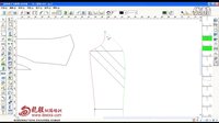 富怡服装CAD电脑打版视频教程 第八节.褶工具