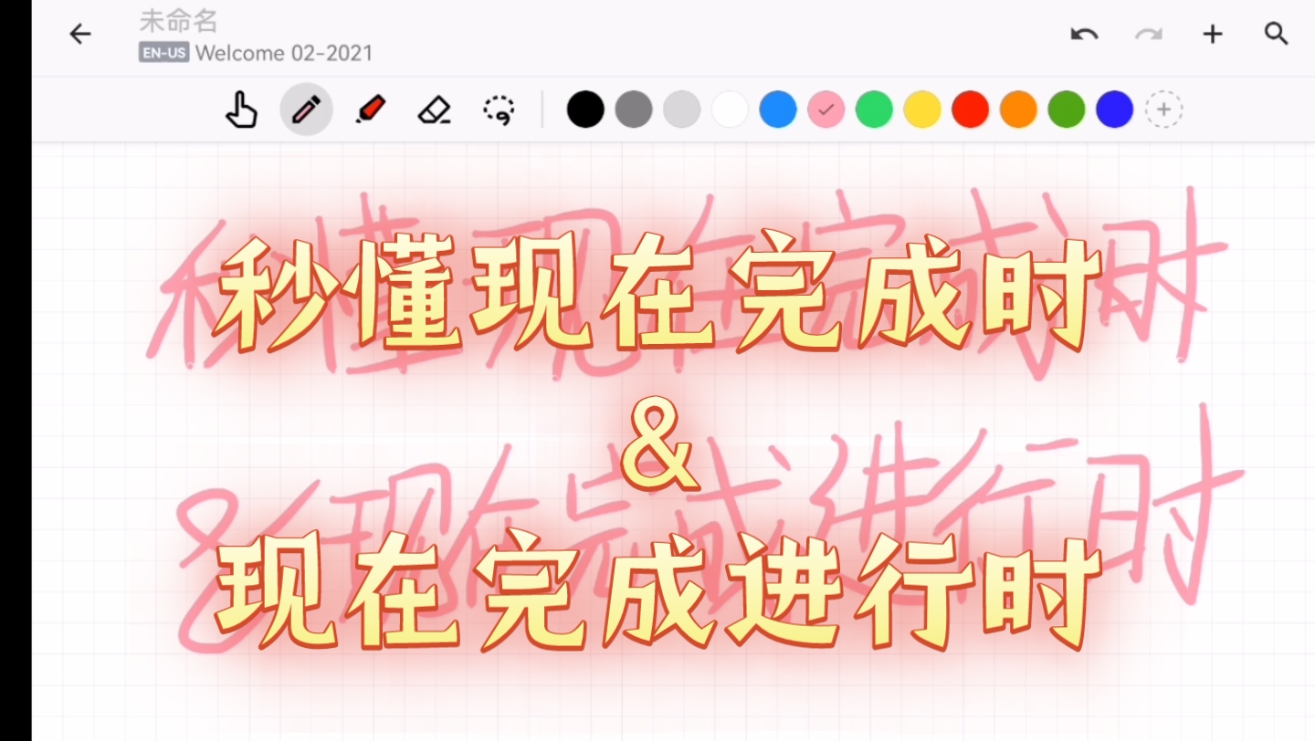 英语语法||秒懂现在完成时&现在完成进行时||辨析法(模型):学习两种...