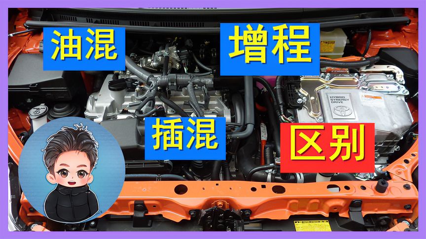 常见的几种混合动力汽车的区别【由来游趣】