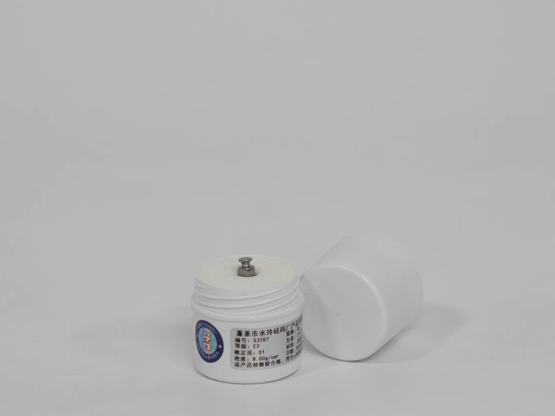 E2等级2g砝码,适配高精密电子天平校准。