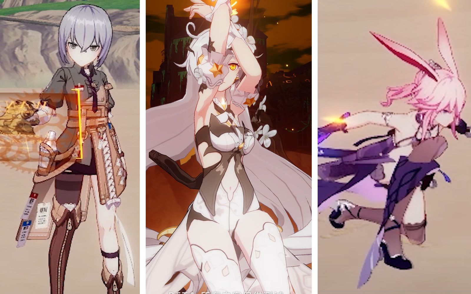 崩坏3慢镜头丨女王、樱、鸭鸭新皮肤,XP系统的究极盛宴