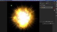 ps制作爆炸特效视频:滤镜添加杂色星球光芒四射效果