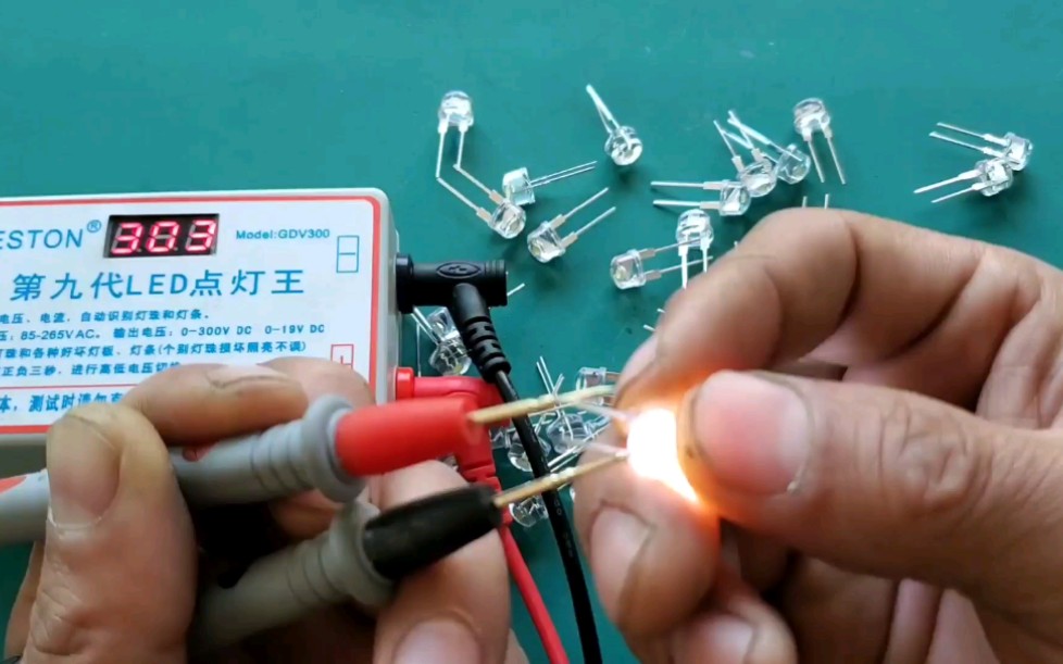 今天才知道,原来判断发光二极管的好坏这么简单,涨知识了