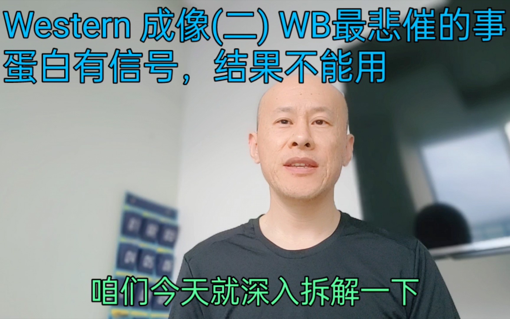 Western blot成像探讨(二) Western 最悲催的事情,蛋白有信号,结果不能用