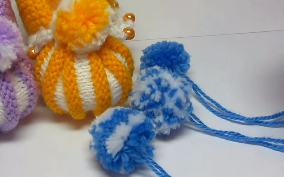创意手工DIY,教你用毛线制作“毛绒球”的方法,非常简单