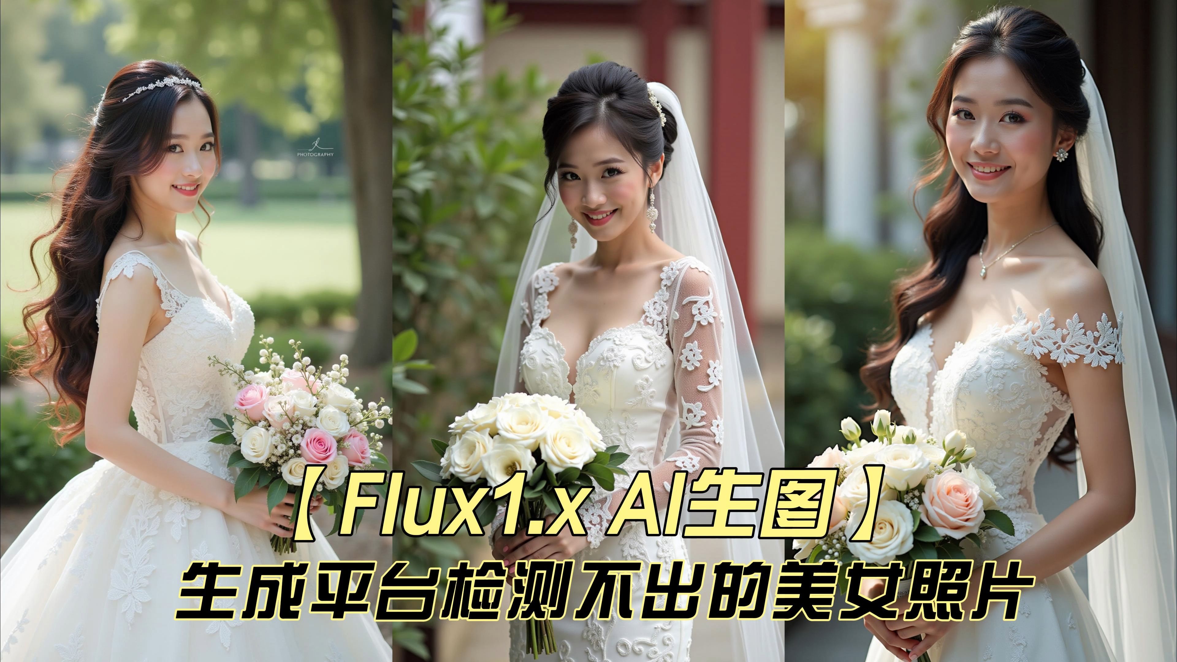 【Flux1.x AI生图】 生成平台检测不出的美女照片