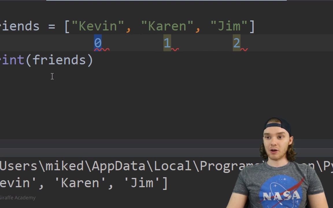 纯英文学 Python 编程 -Lists Python Tutorial 11