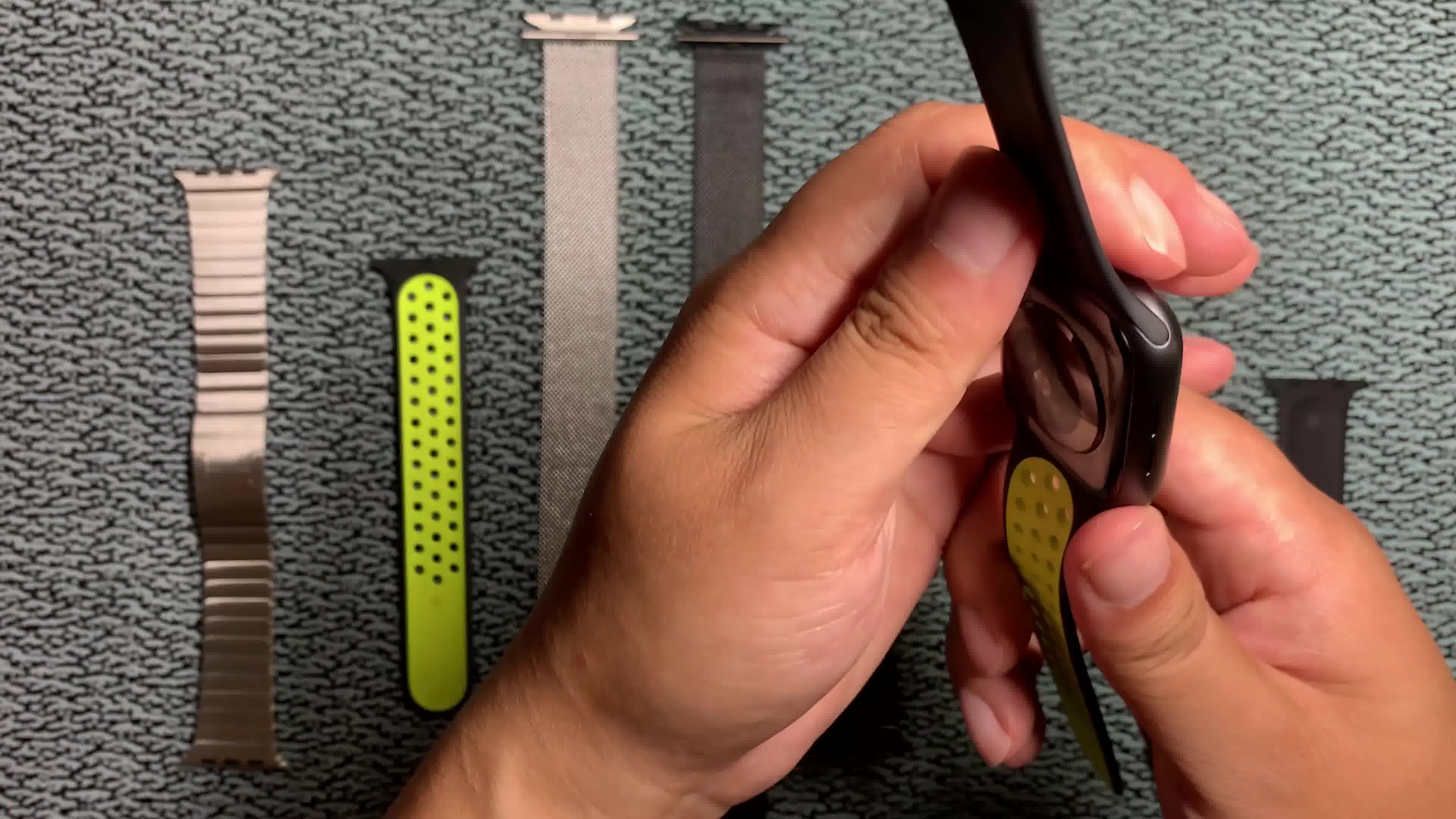 iwatch苹果表带真假鉴别方法,上手体验,表和表带搭配