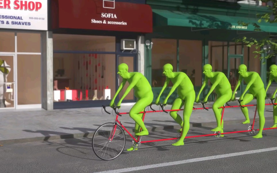 【3D动画短片】自行车