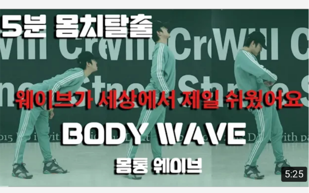【舞蹈必备】搬运 5分钟教你wave 分解动作教学教程