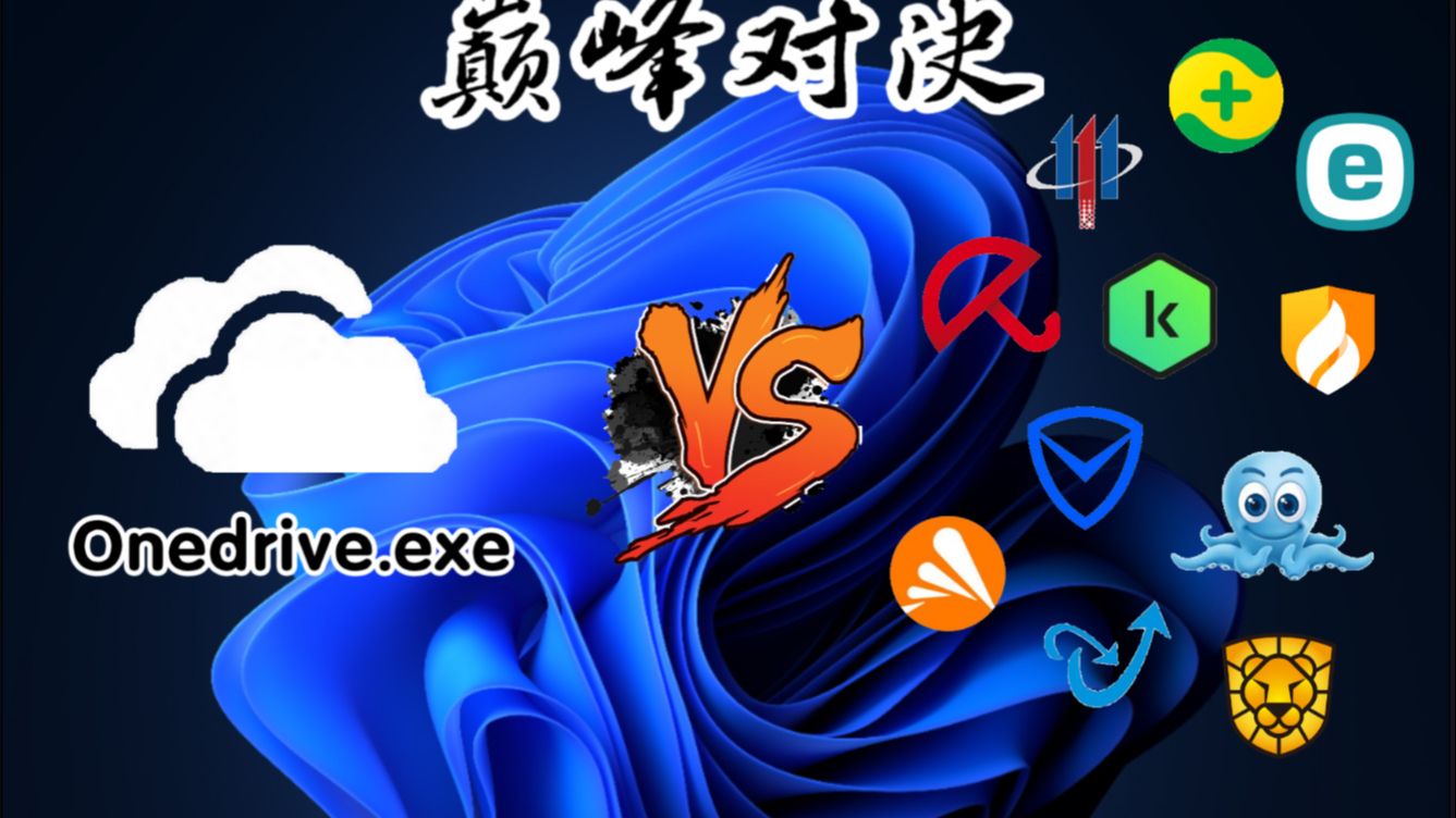 无视任何杀毒软件的Onedrive超强病毒加强版PK14款杀毒软件,差点...