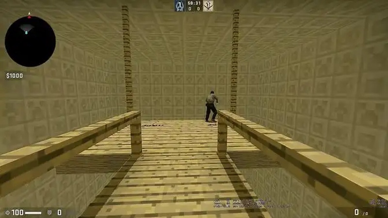 CSGO csgo创意工坊 万物皆可CSGO 让我看看是谁不会跳