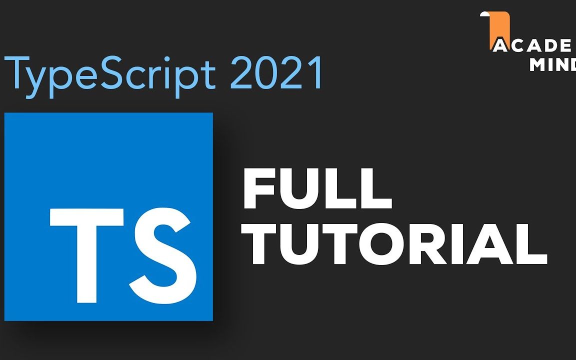 [中文 | 英文] 面向初学者的TypeScript课程2021-从头开始学习TypeScript!