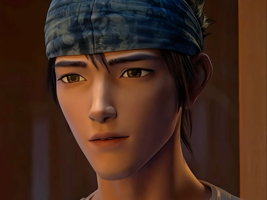 眉眼弯弯的二郎神杨戬^ ^