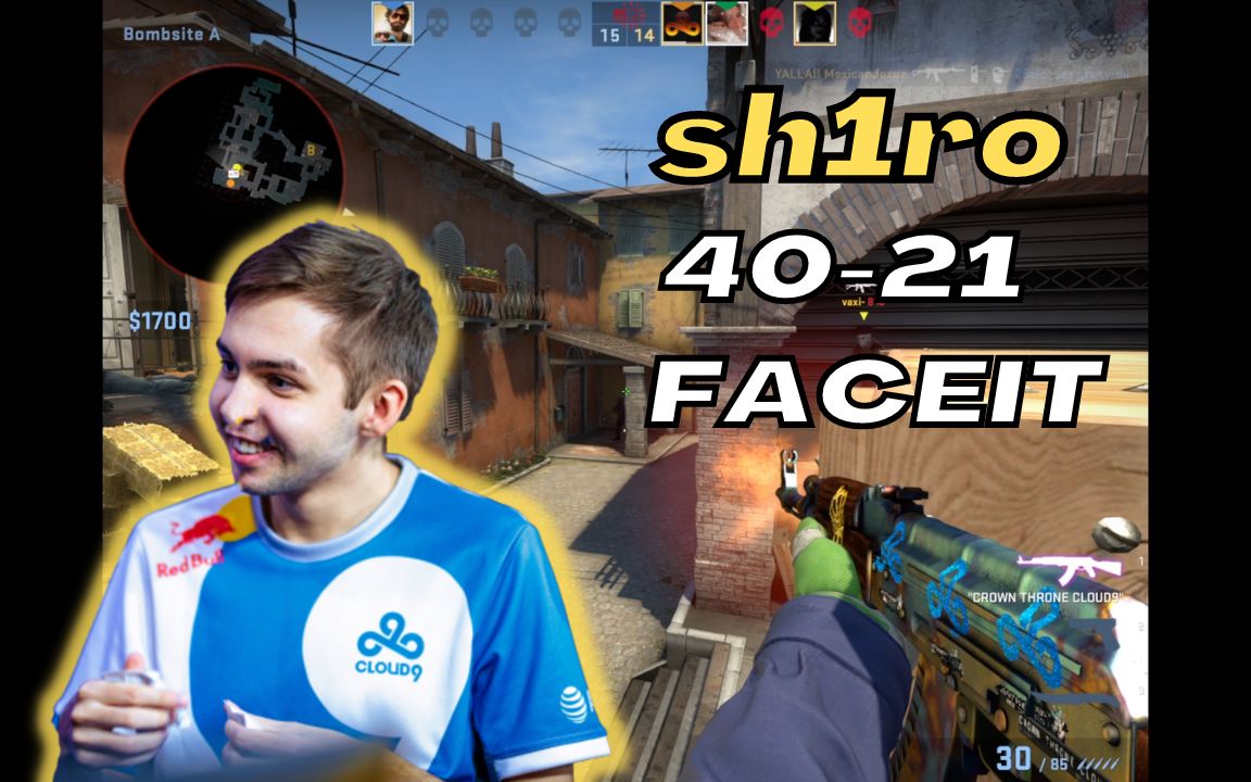 CSGO POV | sh1ro (40-21) (小镇Inferno) | FACEIT天梯 | 2023.02.11