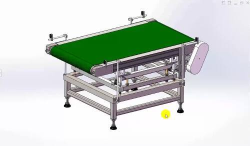 皮带称重机设计,称重传感器应该如何安装?