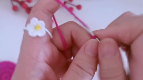 钩织技巧:长针无痕引拔的方法
