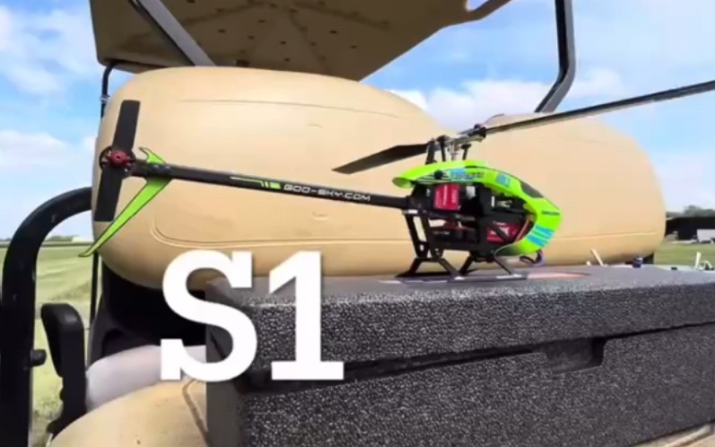 新品即将上市!3D特技直升机模型,这么小,适合你吗?