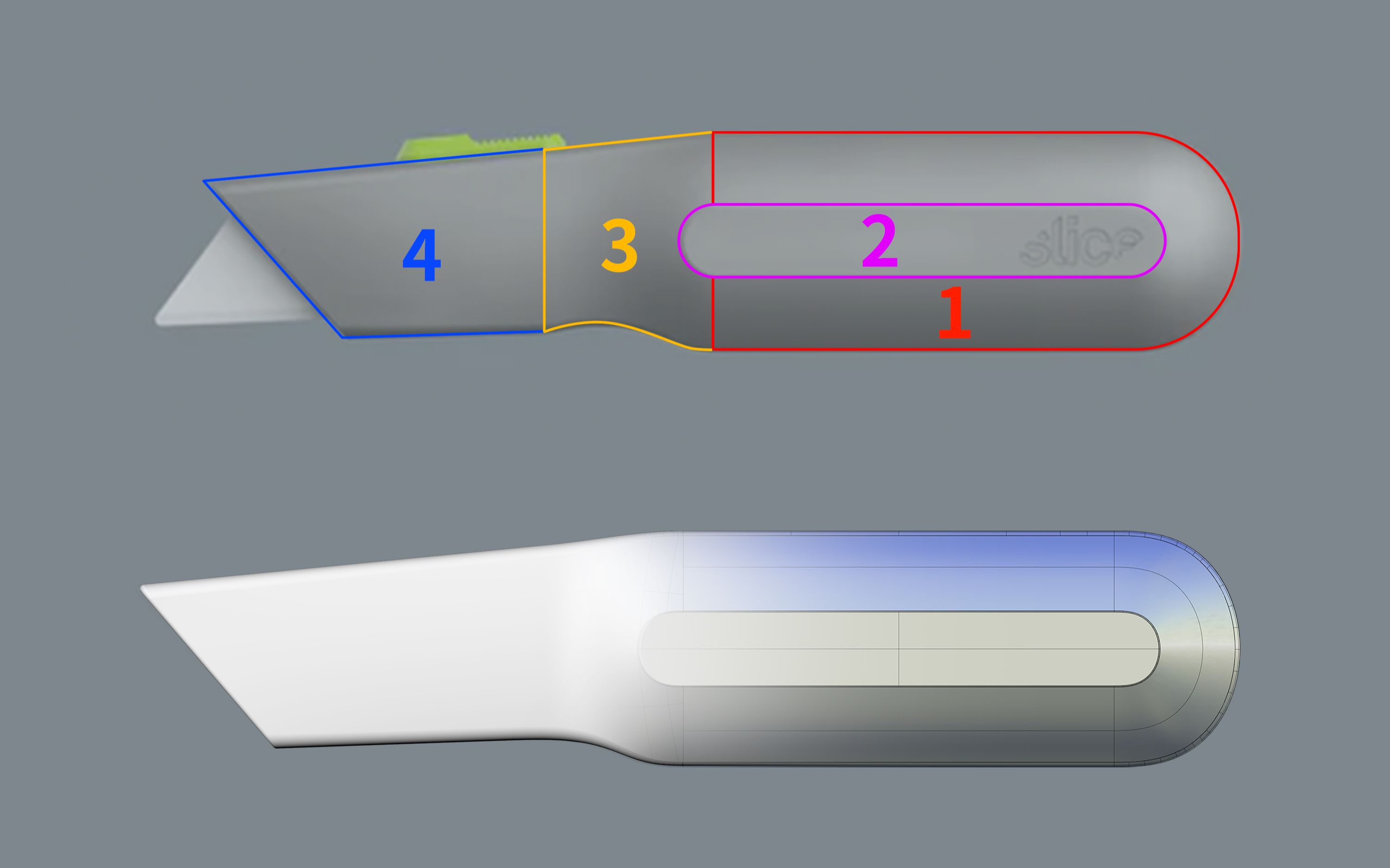 犀牛建模成型方法-分面成型