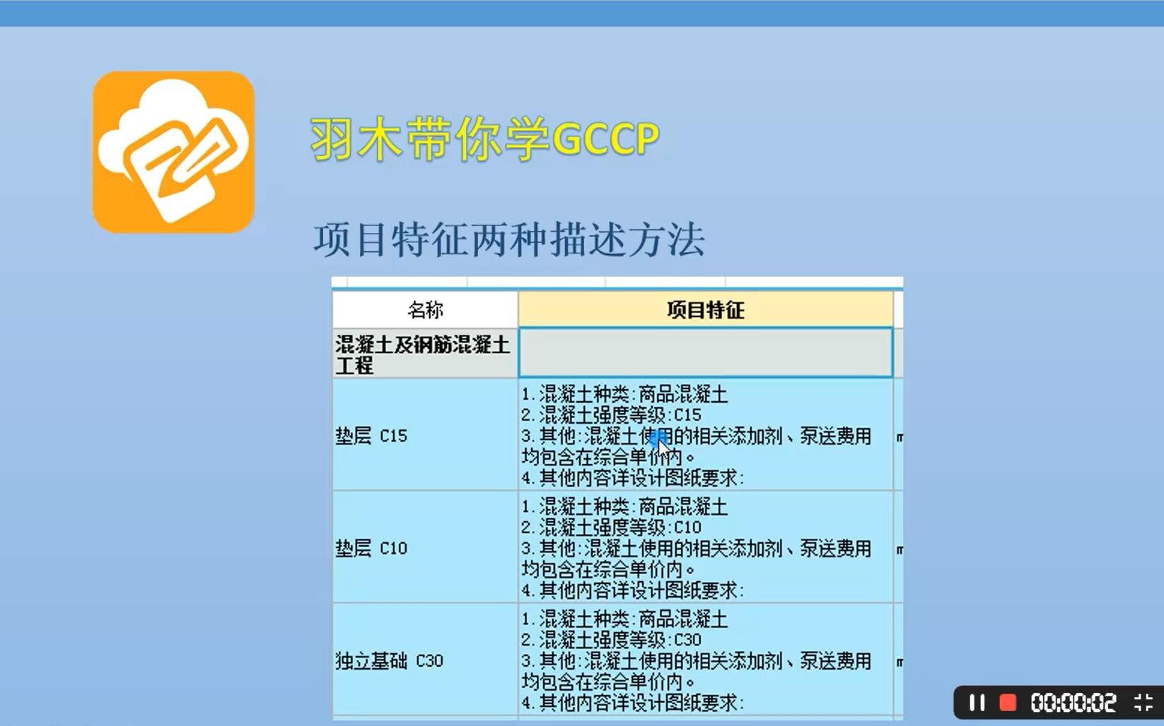 广联达云计价第五期:项目特征的两种描述方法
