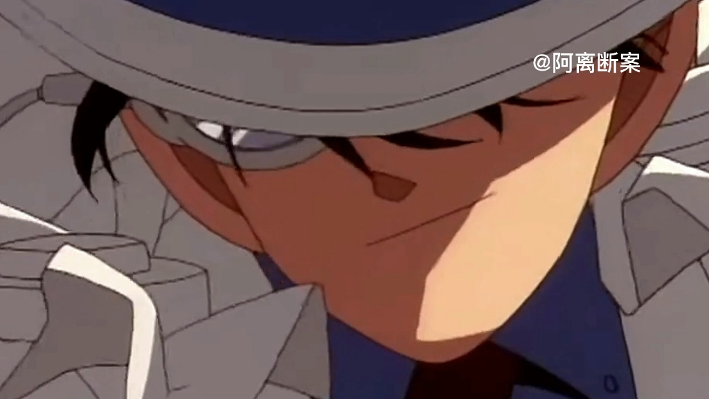 基德首次登场就给柯南一个下马威