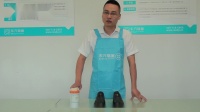 干洗店是如何清洗光面皮鞋三