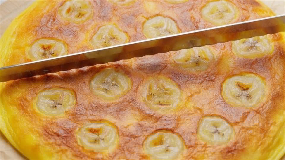 简单美味的香蕉鸡蛋饼制作方法香蕉鸡蛋饼的做法香蕉鸡蛋