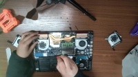 华硕飞行堡垒更换笔记本风扇,笔记本风扇噪音大