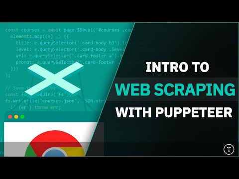 [Traversy Media] Intro To Web Scraping With Puppeteer