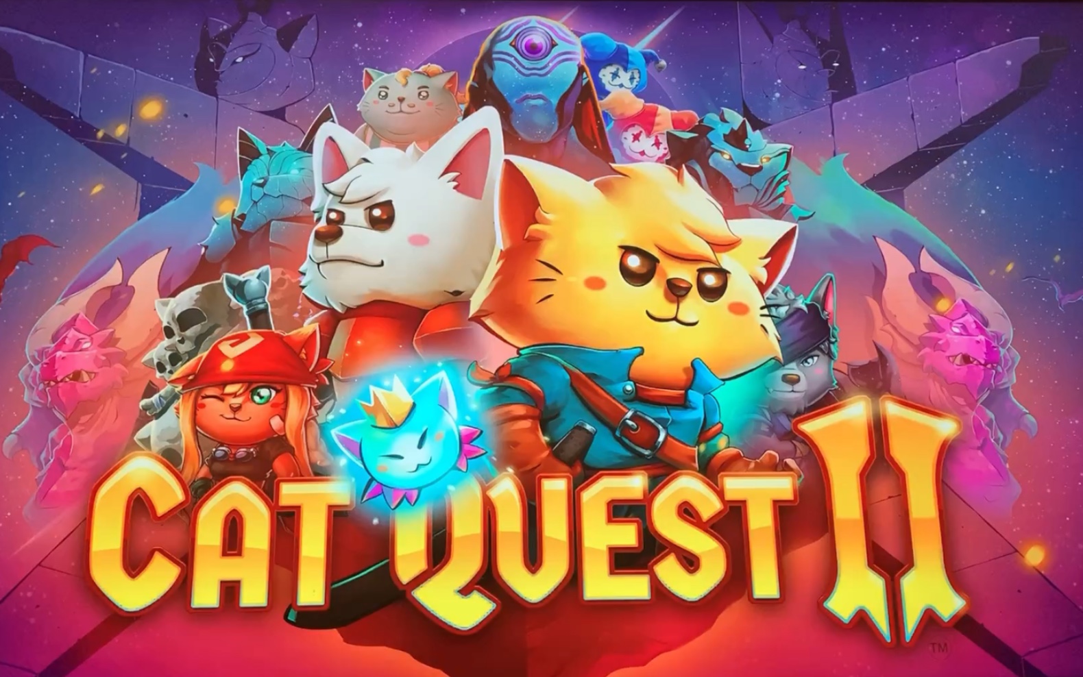 双人休闲向,猫咪斗恶龙2 cat quest 2-switch 【耍游戏】