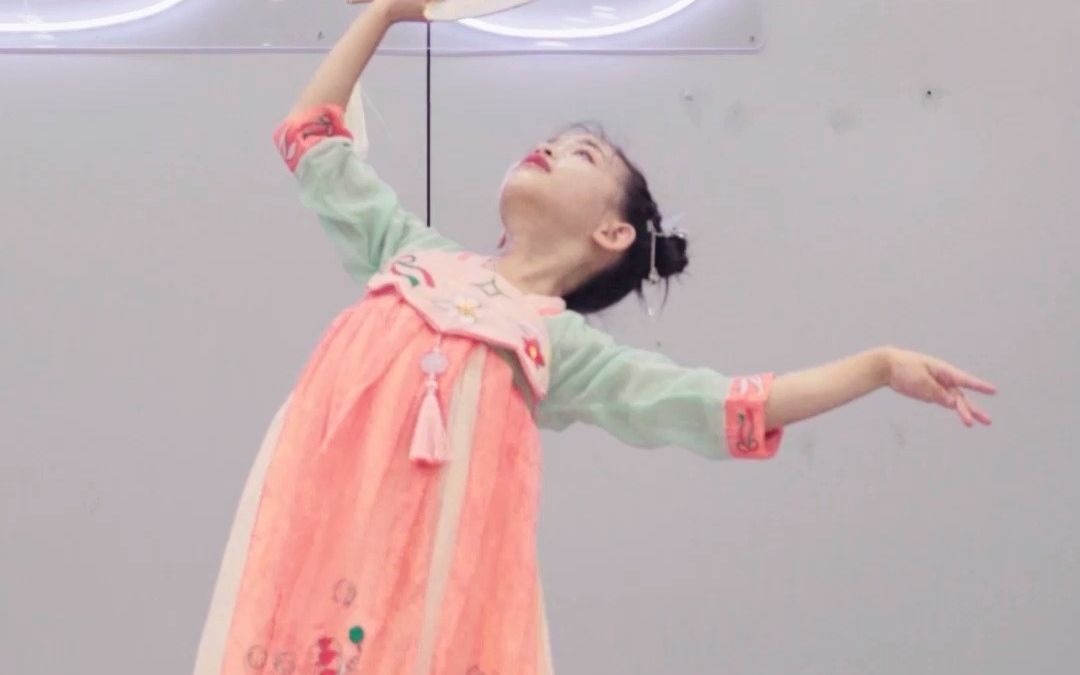 ...《桃花笑》古典舞编舞-【单色舞蹈】(长沙)少儿中国舞私教课堂实录