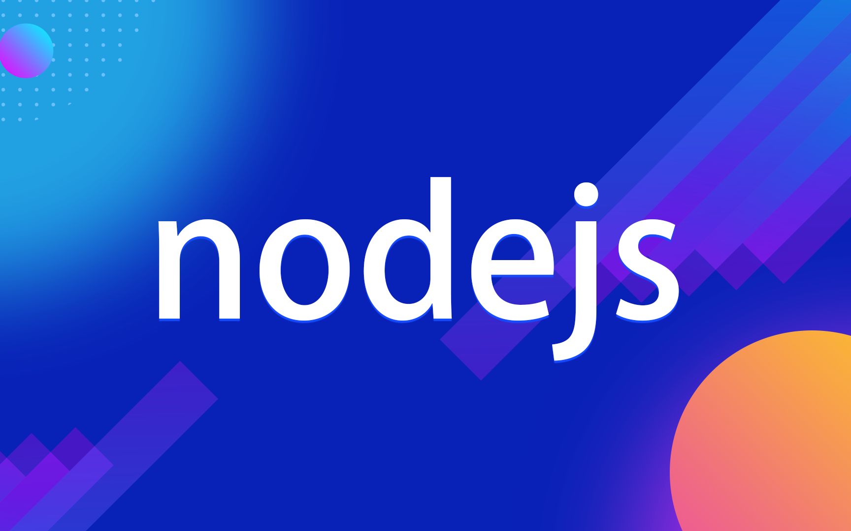 【已完结】nodejs