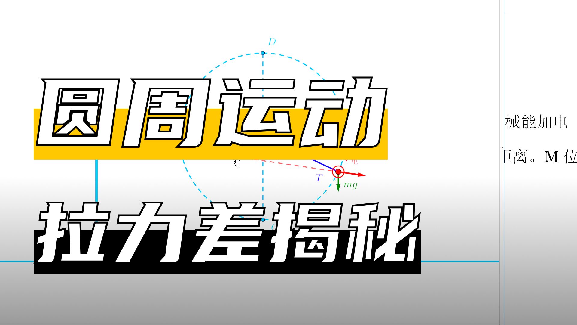点电荷电场中带电球的圆周运动