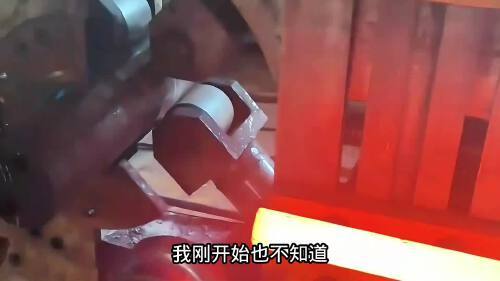 跟手腕一样粗的实心钢管,为什么一定要高温煅烧才能弯曲?涨见识