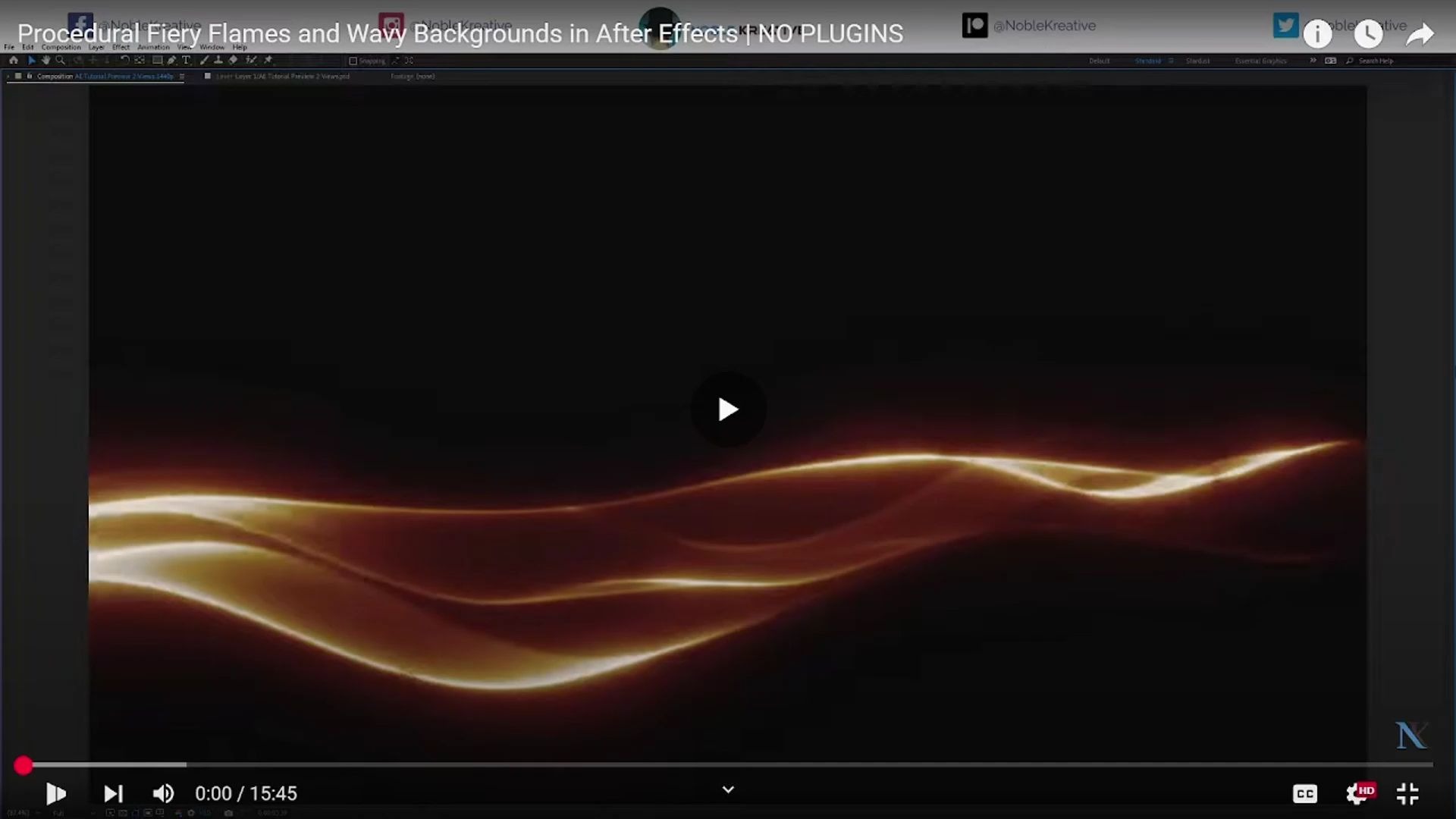 AE特效,不需要第三方插件