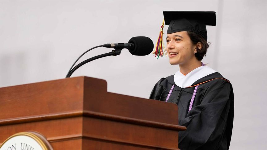 普林斯顿大学2022优秀毕业生演讲:往事皆过往,未来皆可期!