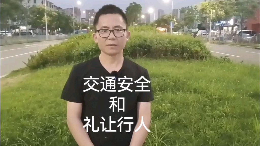 交通安全和礼让行人