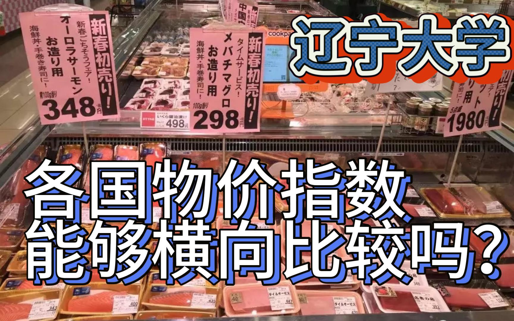 各国的物价指数能够横向比较吗?