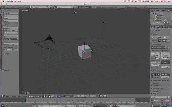 blender人头建模