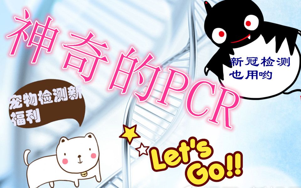 犬猫疾病检测新福利—神奇的PCR技术